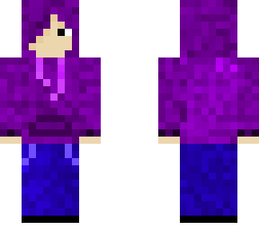 Purple Hoodie | Minecraft Skin