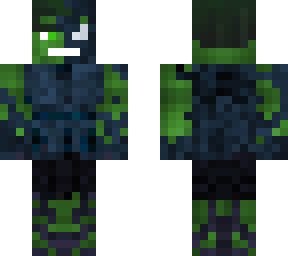 venomized Hulk | Minecraft Skin