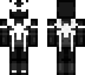 venomized spiderman | Minecraft Skin