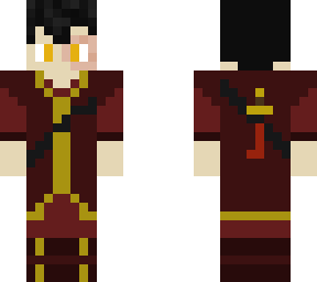 Zuko: Avatar the last Airbender | Minecraft Skin