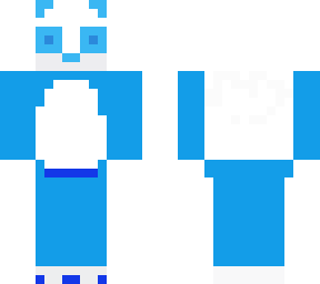 blue panda | Minecraft Skin