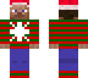 Christmas Steve | Minecraft Skin