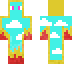 fire cloud bing bong | Minecraft Skin