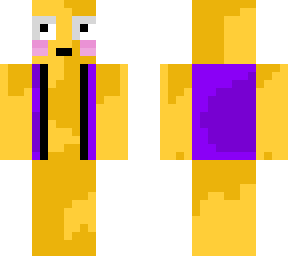 Flushed with vest | Minecraft Skin