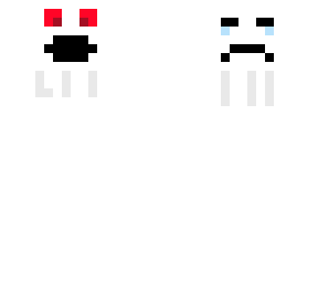 mad / sad gast | Minecraft Skin