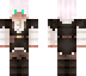 Medieval villager white hair | Minecraft Skin