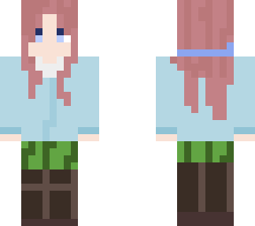 nakano miku | Minecraft Skins