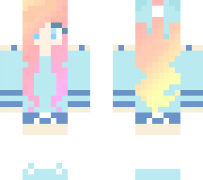 Neon Girl | Minecraft Skin