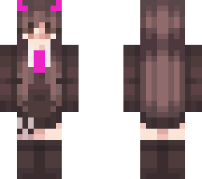 Pink Demon | Minecraft Skin