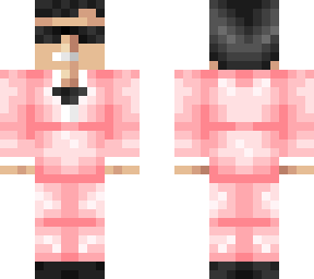 Pink Tux | Minecraft Skin