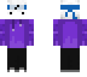 Purple Sweat Skin With Hidden Leaf Village Headband Minecraft Skins
