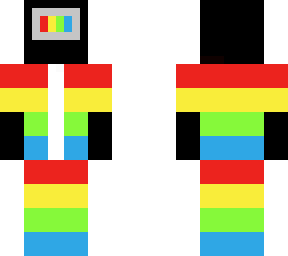 rainbow loggy | Minecraft Skin