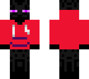 Red Enderman | Minecraft Skin
