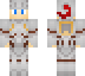 Welsknight ( Lifted visor) | Minecraft Skin