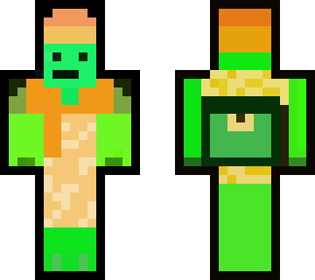 2D Turtle (my pfp) *fixed countless times* | Minecraft Skin