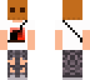 Bag head | Minecraft Skin