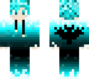 r6 fade ice cold black rainbow six | Minecraft Skins