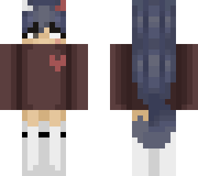 demon wolf girl | Minecraft Skins