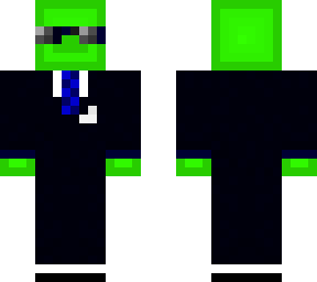 Cool slime steve | Minecraft Skin