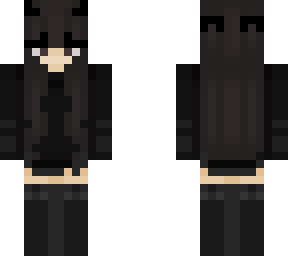 Dark girl skin | Minecraft Skin