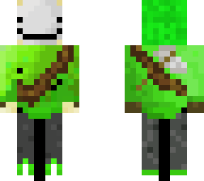 Dream with dream merch | Minecraft Skin