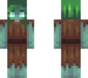 drowned girl | Minecraft Skin