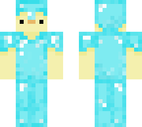 Ducky Boi With Diamond Armor | Minecraft Skin