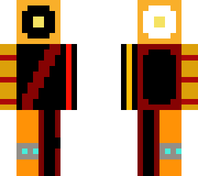 Fire guy | Minecraft Skin