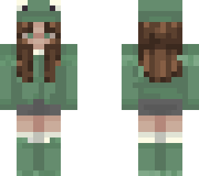 froggy girl | Minecraft Skin