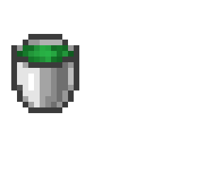 green water bucket | Minecraft Skin