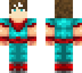 Kyo Kusanagi In Goku Gi Recolor | Minecraft Skin