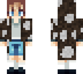 Pearlescent Moo Cow Costume | Minecraft Skin