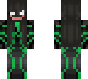 venomized Hela | Minecraft Skin