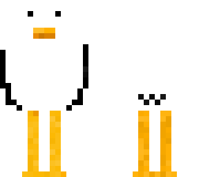 very untitled goose | Minecraft Skin