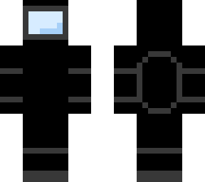 among us black sus | Minecraft Skins