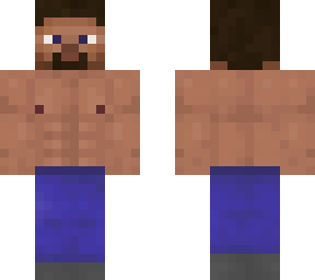 Muscle Steve | Minecraft Skins