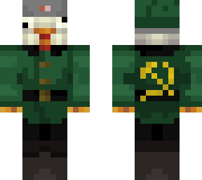 Communist Chicken | Minecraft Skin