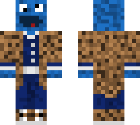 cookie monster | Minecraft Skin