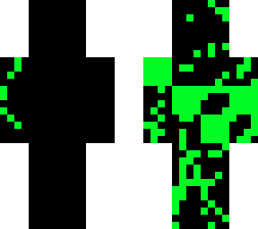 Green And Black | Minecraft Skin