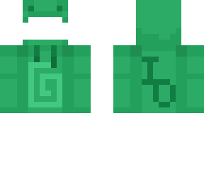 Karl Jacobs Frog Hoodie Base | Minecraft Skin