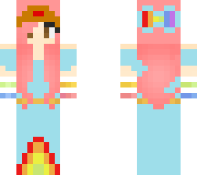 Princess Rainbow (From Krew) | Minecraft Skin