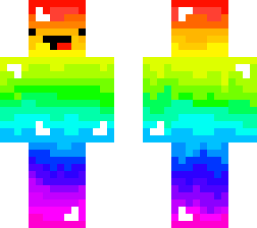 rainbow derp | Minecraft Skins