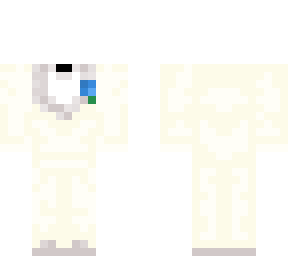 traje blanco piel | Minecraft Skin