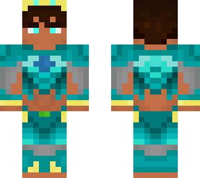 Triton, the King of Atlantis | Minecraft Skin