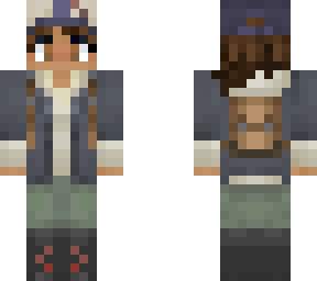 twd the walking dead clementine | Minecraft Skin
