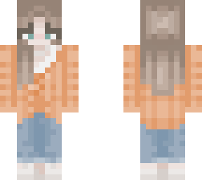 aesthetic soft/indie girl | Minecraft Skin