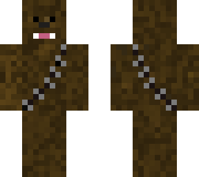 Chewbacca Part of the Starwars set | Minecraft Skin