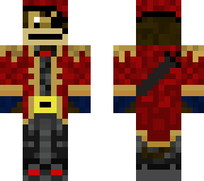 Chimp Pirate | Minecraft Skin