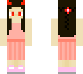 demon girl skin | Minecraft Skin