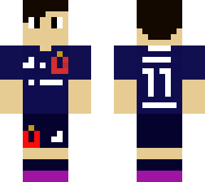 u de chile universidad de chile chile futbol azul 11 | Minecraft Skins